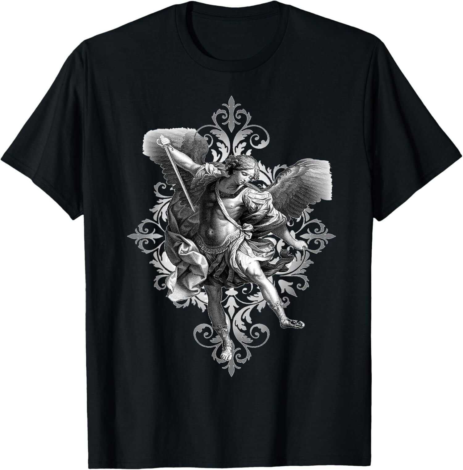 EverAura New Limited Archangel Michael Sword Vengeance T-Shirt Free ...