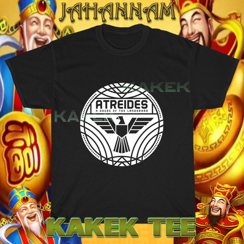 EverAura New Shirt House Atreides Logo Men's T-Shirt American Funny ...