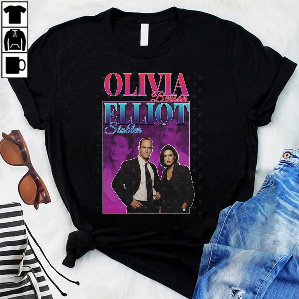EverAura Olivia Benson & Elliot Stabler 90S Inspired Vintage Homage ...