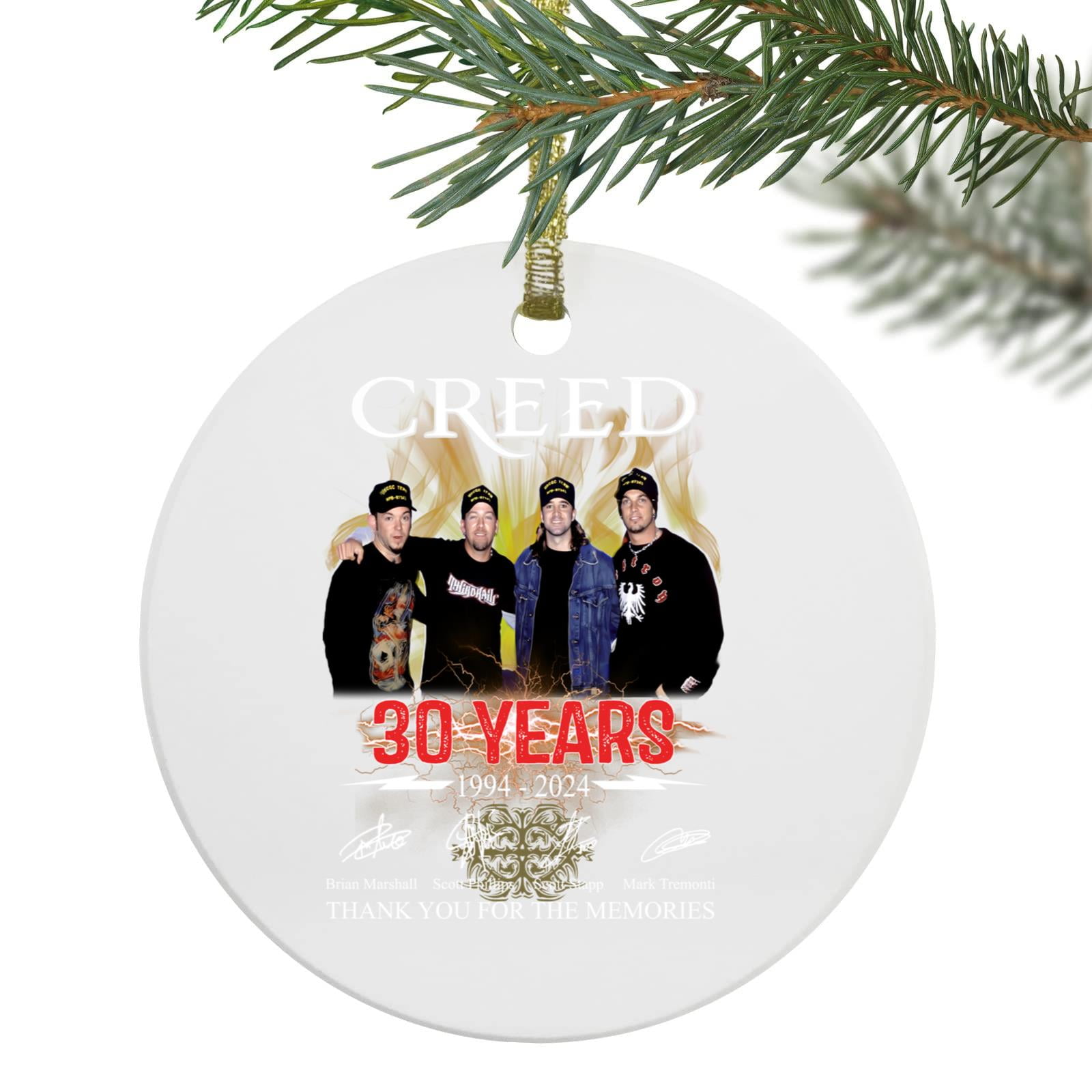 EverAura Ornament 30 Years 1994-2024 Creed Band Signatures Creed Band Fan Gift Creed 2024 Tour ...