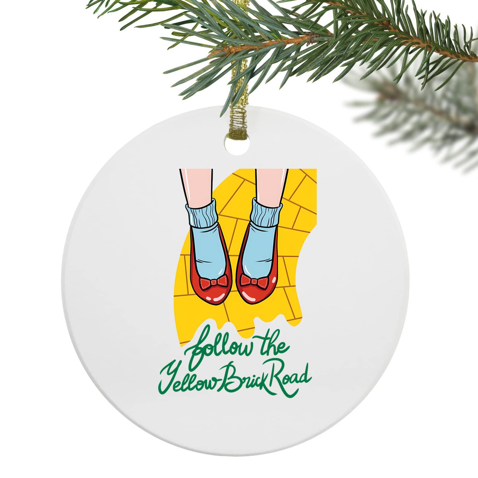 EverAura Ornament Dorothy Yellow Brick Road The Wizard Of Oz Vintage ...