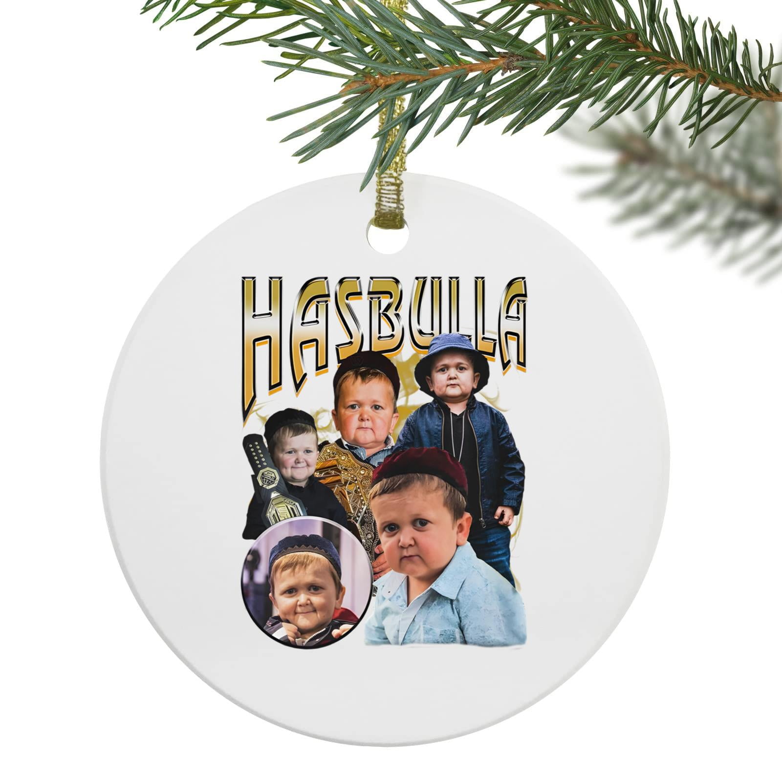 EverAura Ornament Hasbulla Tshirf Magomedov Mini Khabib Meme Parody Rap ...