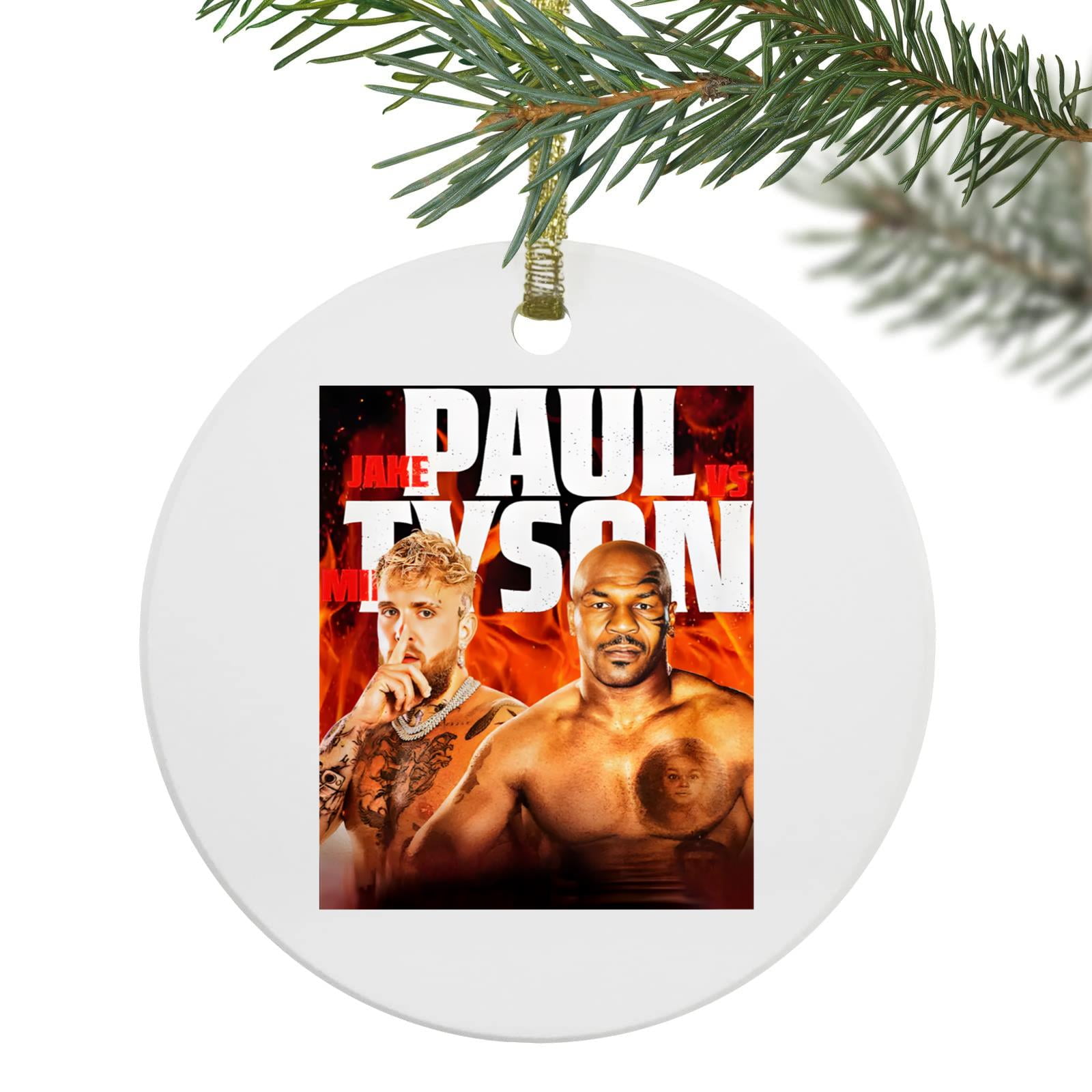 EverAura Ornament Mike Tyson Vs Jake Paul New 2024 Boxing Funny ...