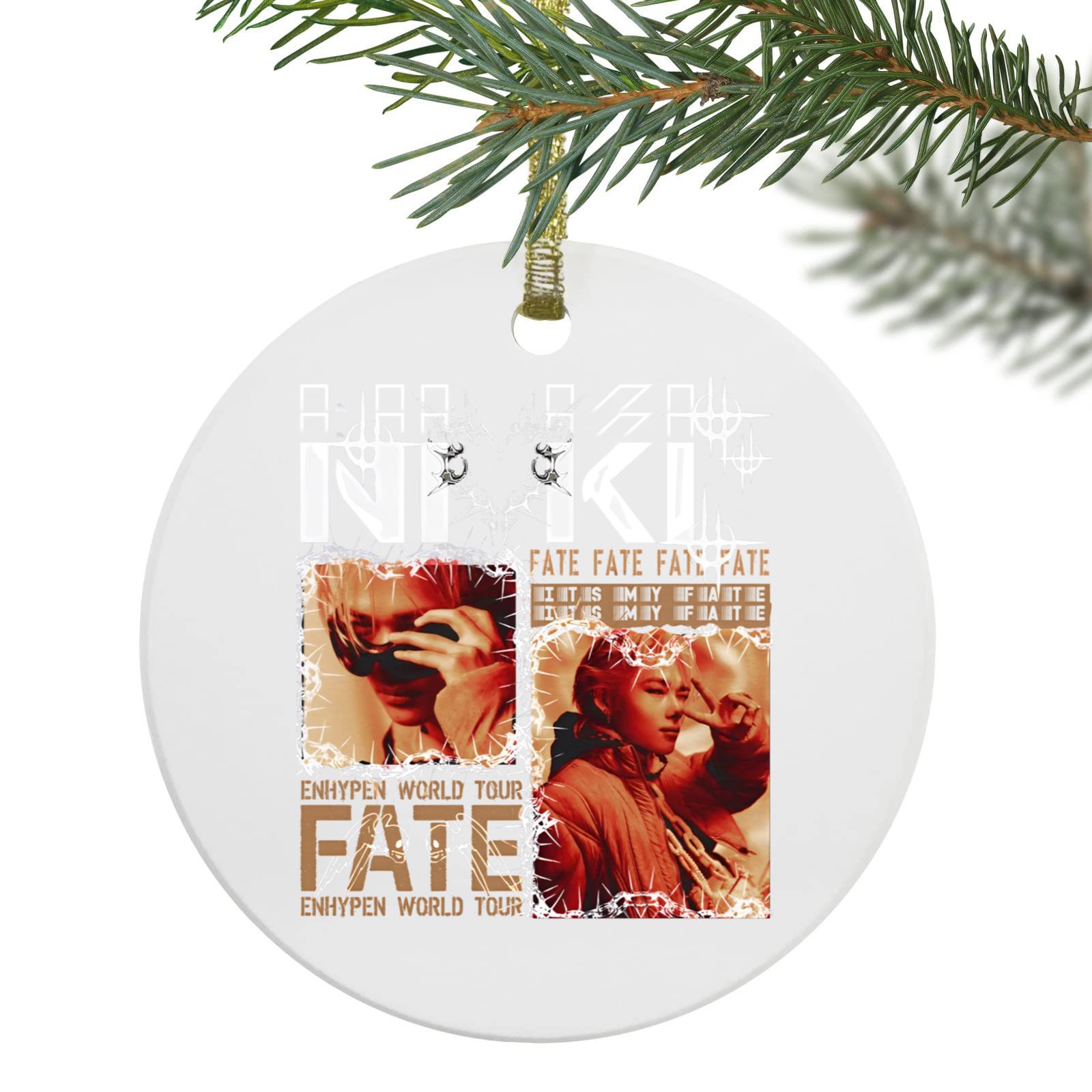 EverAura Ornament Niki Enhypen Kpop World Tour Fate 2024 Merch Dark ...
