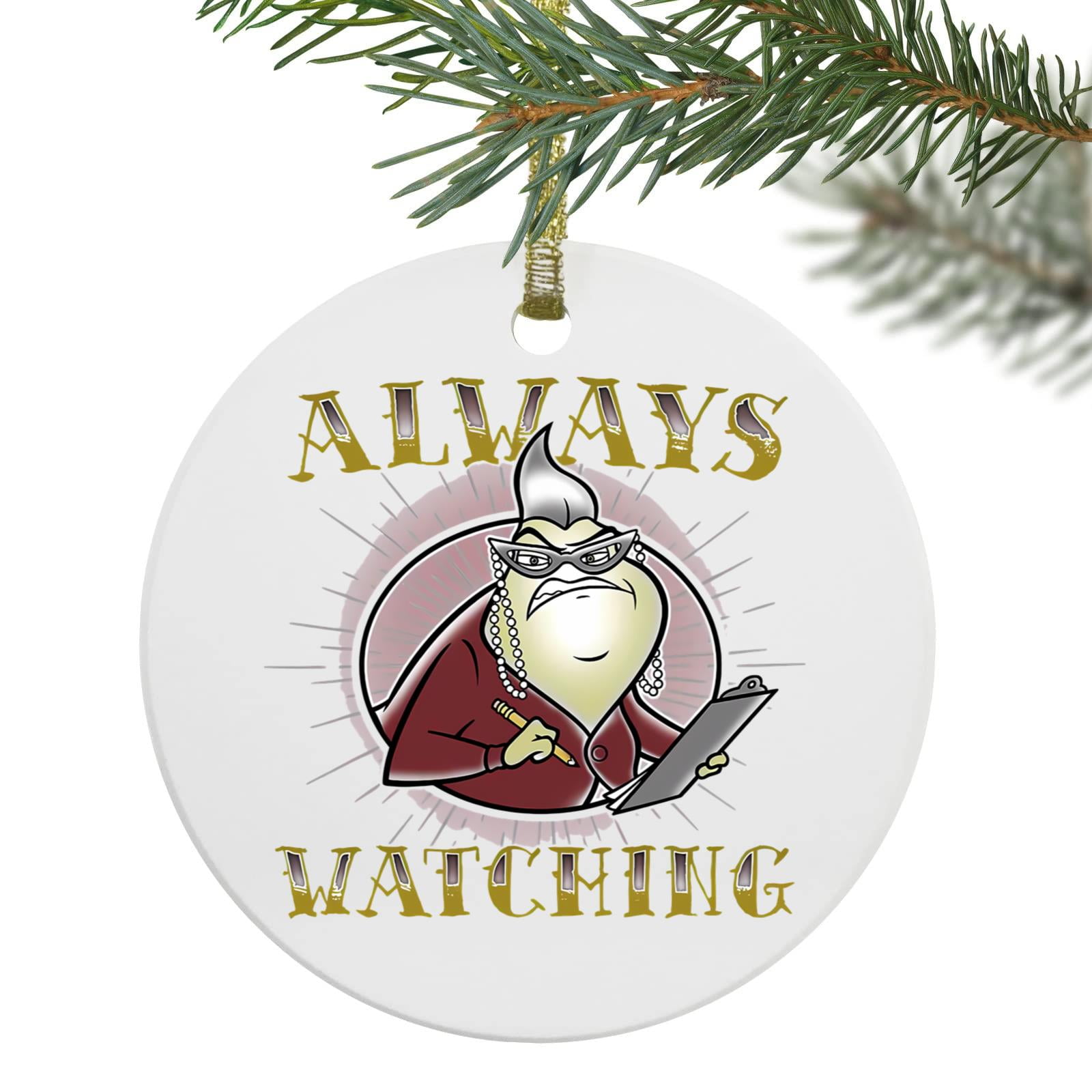 EverAura Ornament Pixar Monsters Inc. Roz Always Watching Portrait ...