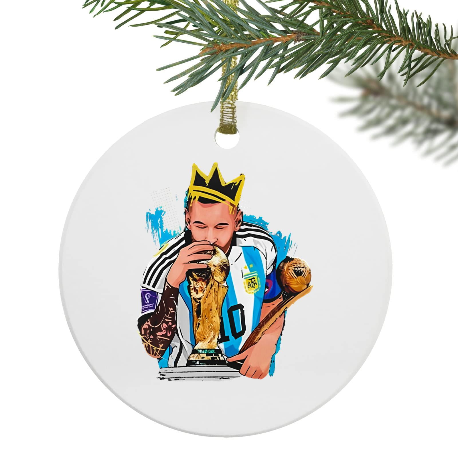 EverAura Ornament S Lionel Messi Argentina World Cup Champions ...