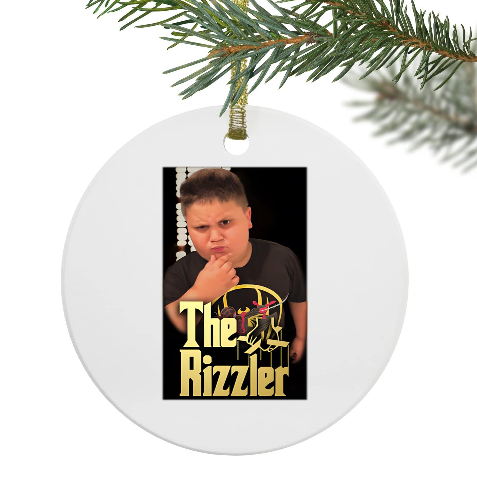 EverAura Ornament The Rizzler Godfather Parody Funny Tiktok Meme Joke ...