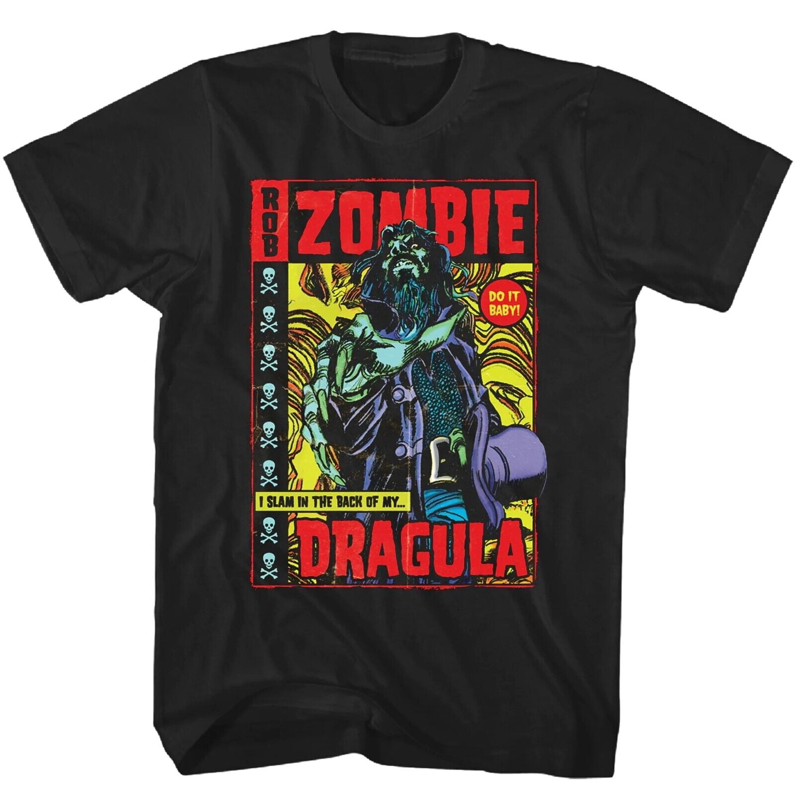 EverAura ROB ZOMBIE cd cvr Hellbilly Deluxe DRAGULA Official SHIRT LRG New sinister urge ...