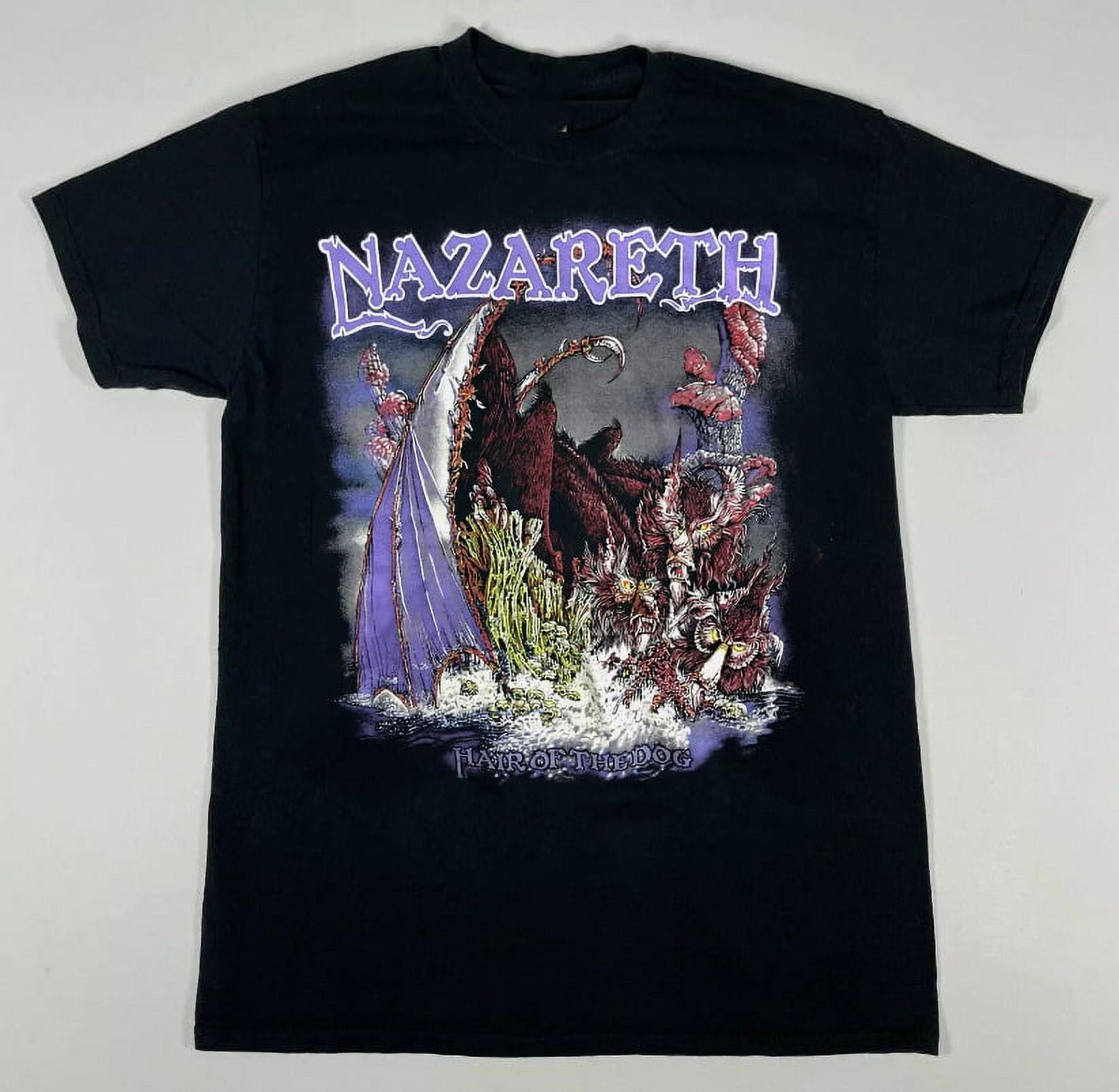 EverAura Rare Collection Nazareth Band Gift For Fans Black S-5XL Uni T ...