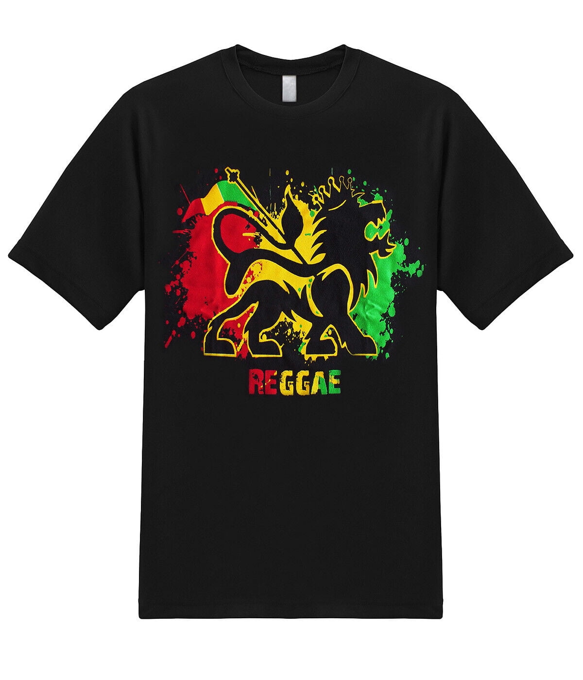 EverAura Reggae Jamaican Rastafarian Lion Haile Selassie Funny Graphic ...