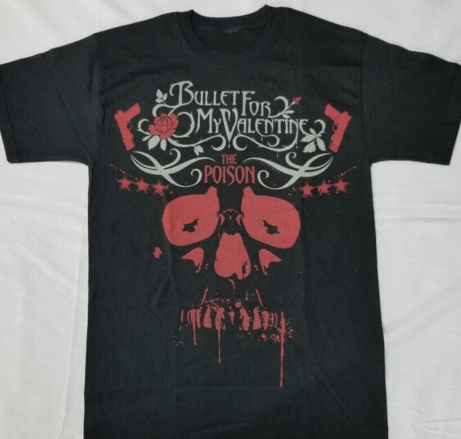 EverAura Reprinted Bullet For My Valentine Poison Licensed T Shirt, uni ...