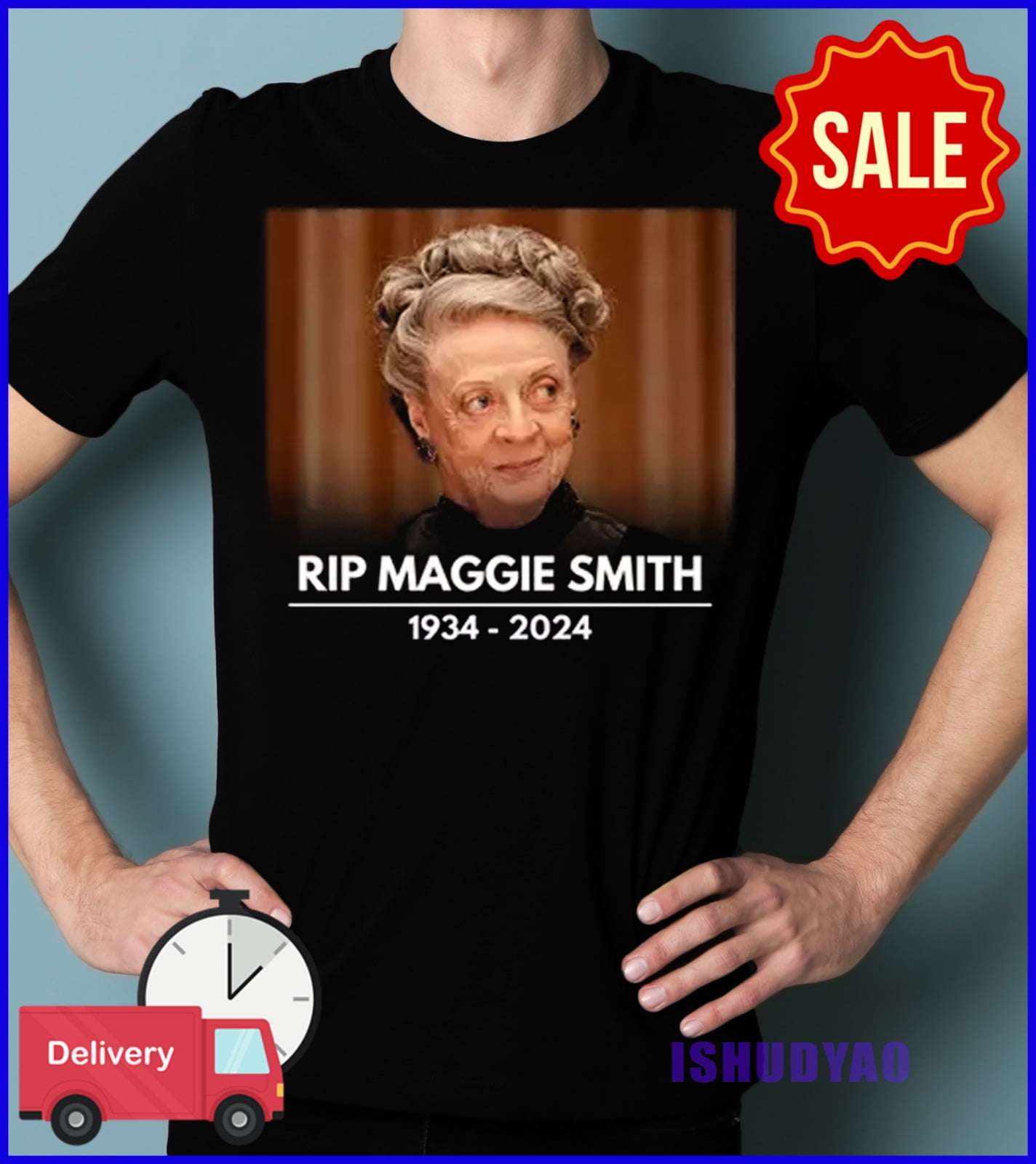 EverAura Thank for memories Maggie Smith 1934 2024 T-shirt All Size ...