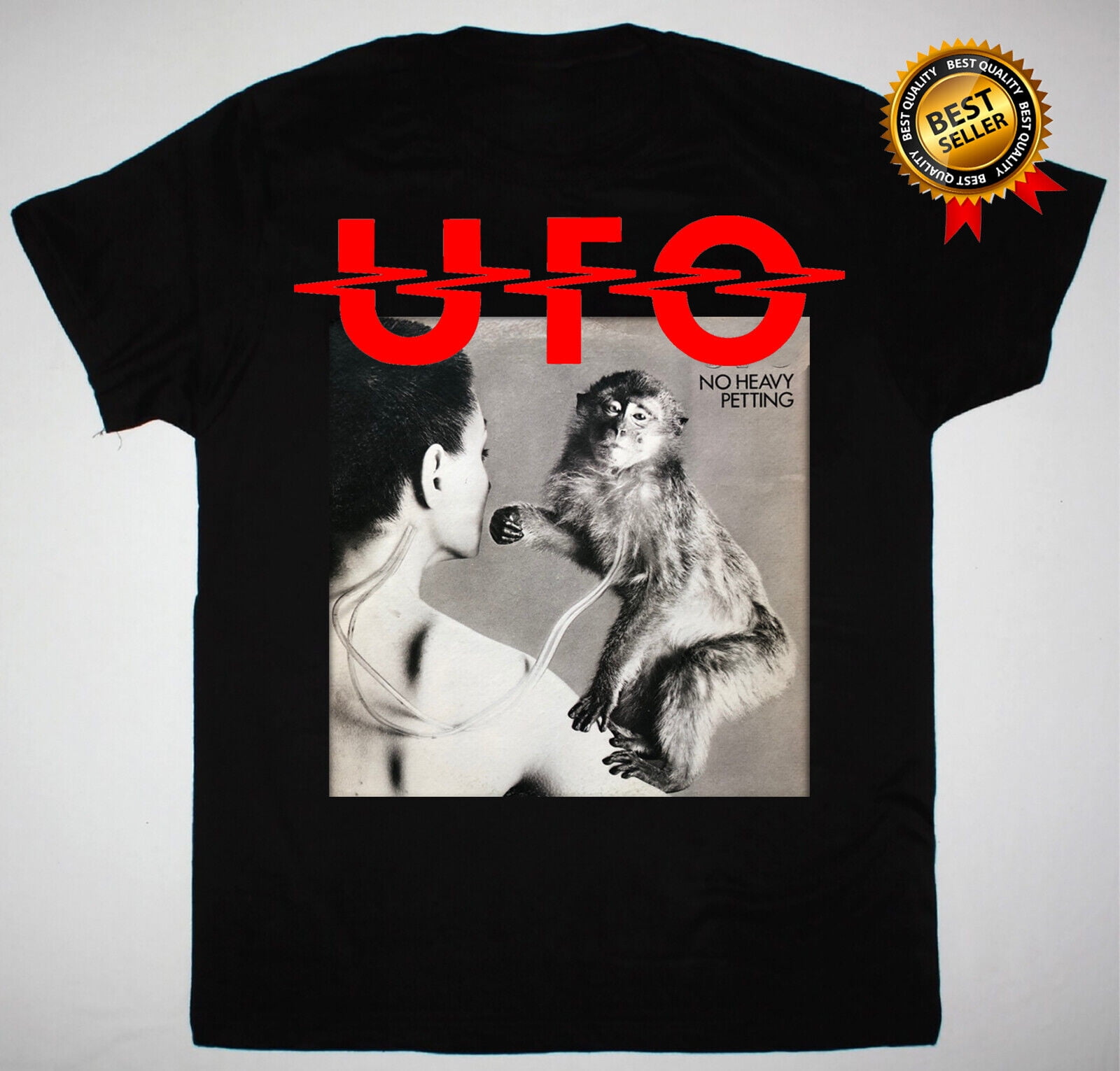 EverAura UFO Band No Heavy Petting Collection T-shirt Tee Gift For Fan ...