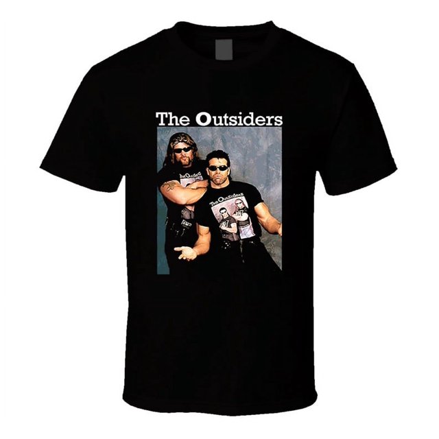 EverAura Vintage The Outsiders Kevin Nash Razor Ramon Scott Hall Shirt ...