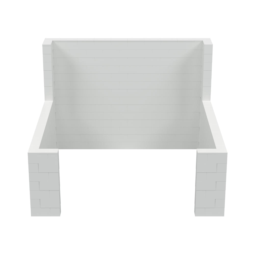 EverBlock 10’ x 10’ x 7’ Trade Show Booth Kit | Modular Building Blocks ...