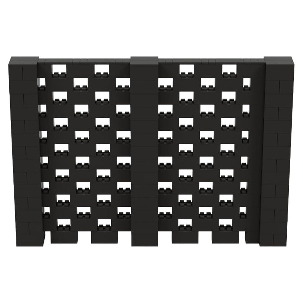 EverBlock 10’ x 7’ Open Stagger Wall Kit | Modular Building Blocks ...