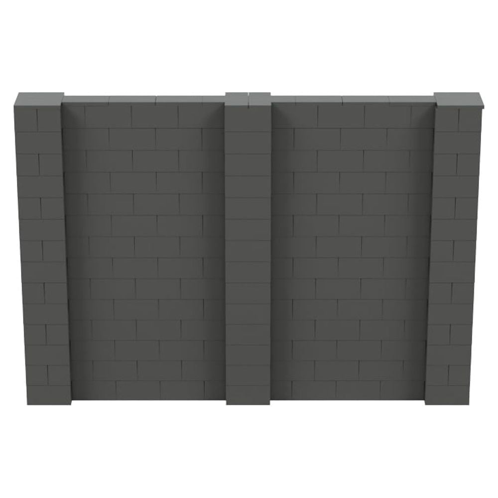 EverBlock 10’ x 7’ Wall Kit | Modular Building Blocks | Wall System for ...