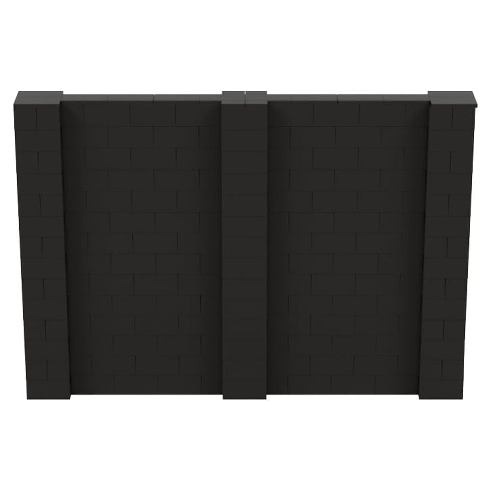 EverBlock 10’ x 7’ Wall Kit | Modular Building Blocks | Wall System for ...
