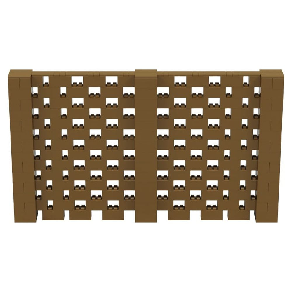 EverBlock 12’ x 7’ Open Stagger Wall Kit | Modular Building Blocks ...