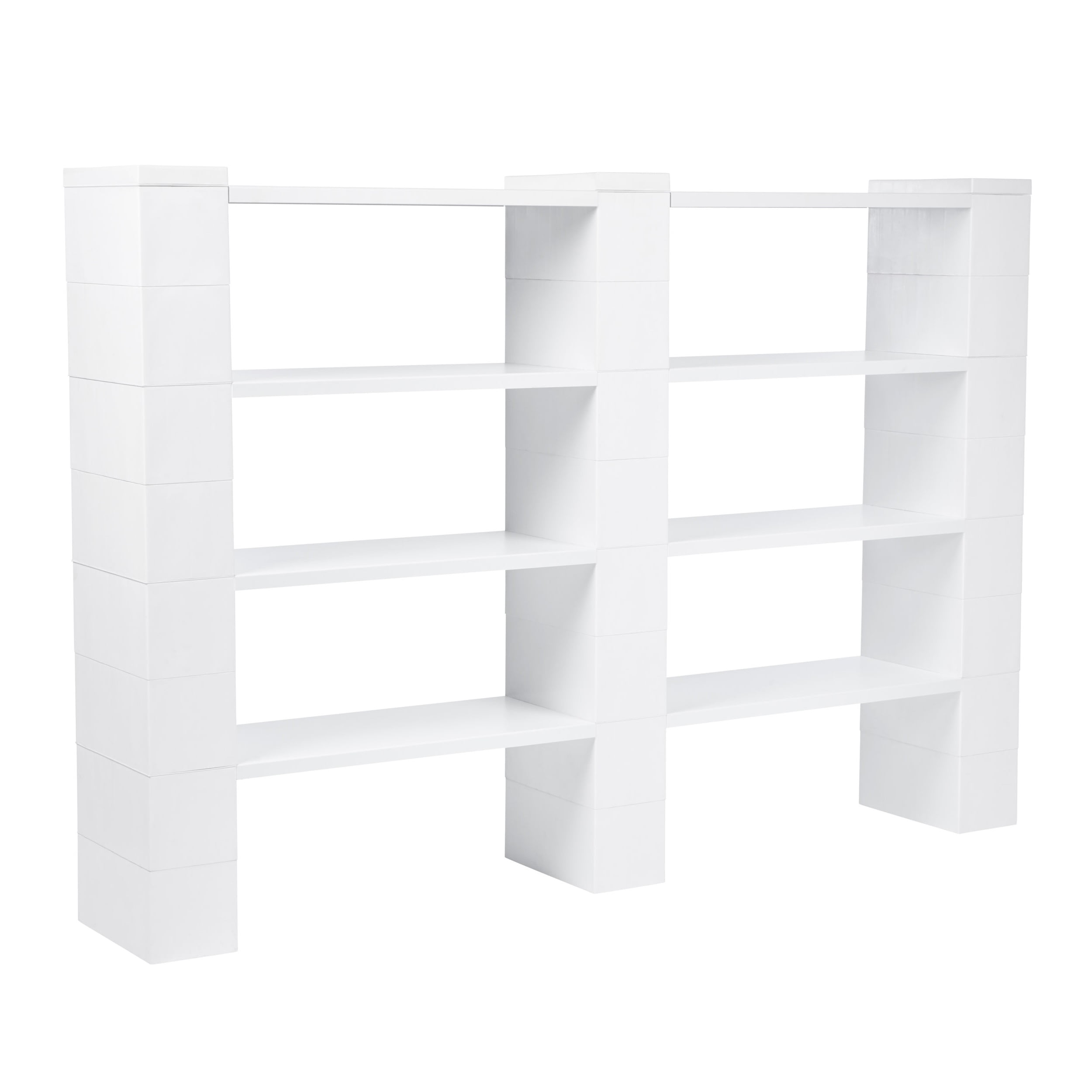 EverBlock 4 Level Double Shelving Kit, 72” W | For Office, Playroom ...