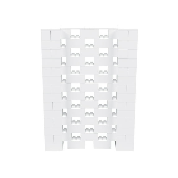 EverBlock 5’ x 7’ Open Stagger Wall Kit | Modular Building Blocks ...