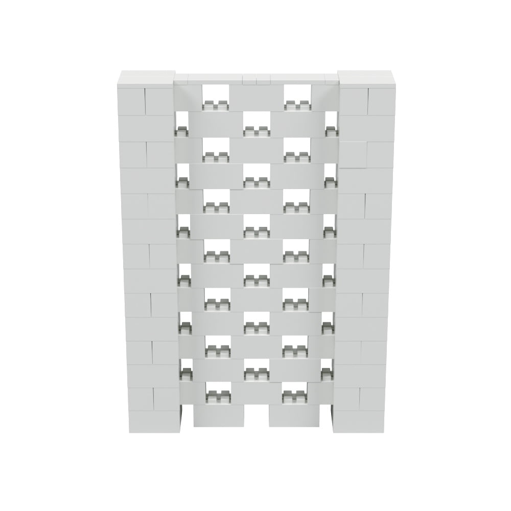 EverBlock 5’ x 7’ Open Stagger Wall Kit | Modular Building Blocks ...