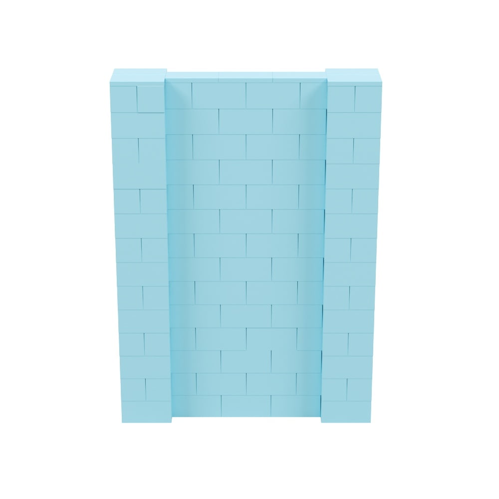 EverBlock 5’ x 7’ Wall Kit | Modular Building Blocks | Wall System for ...