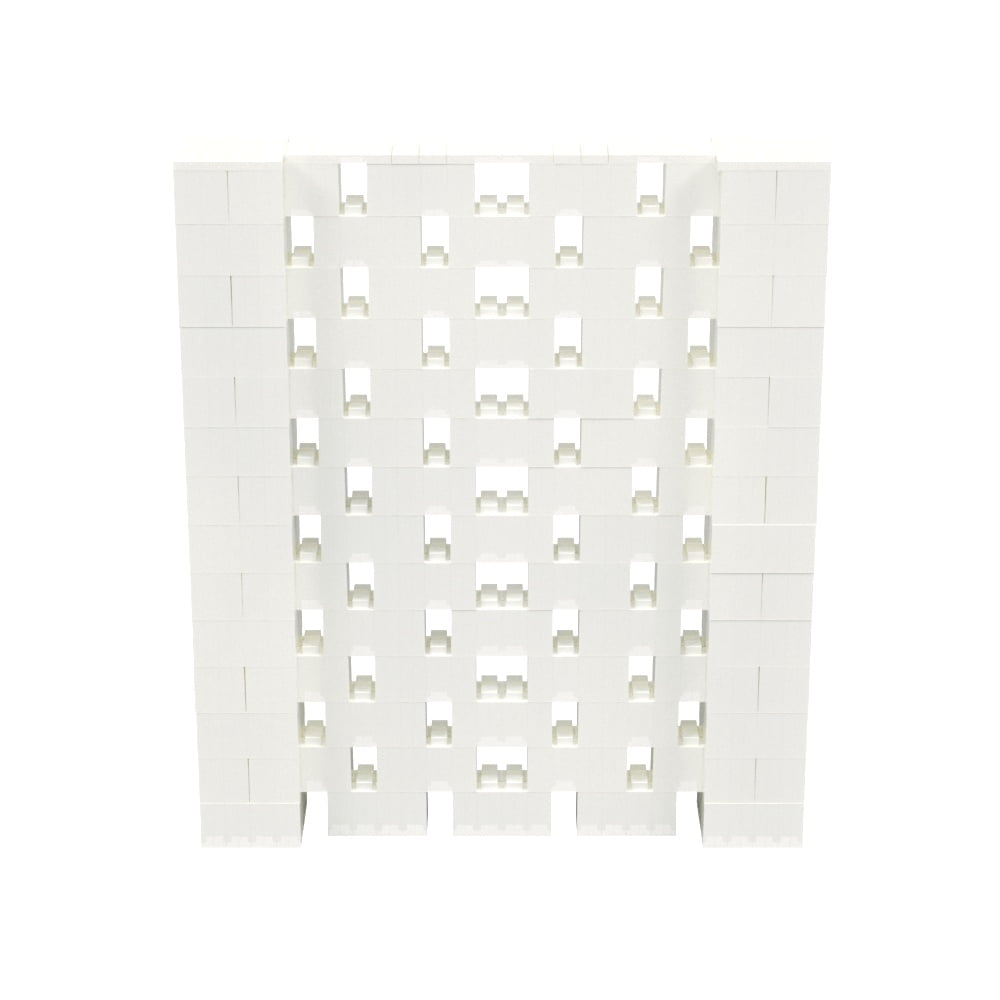 EverBlock 6’ x 7’ Open Stagger Wall Kit | Modular Building Blocks ...