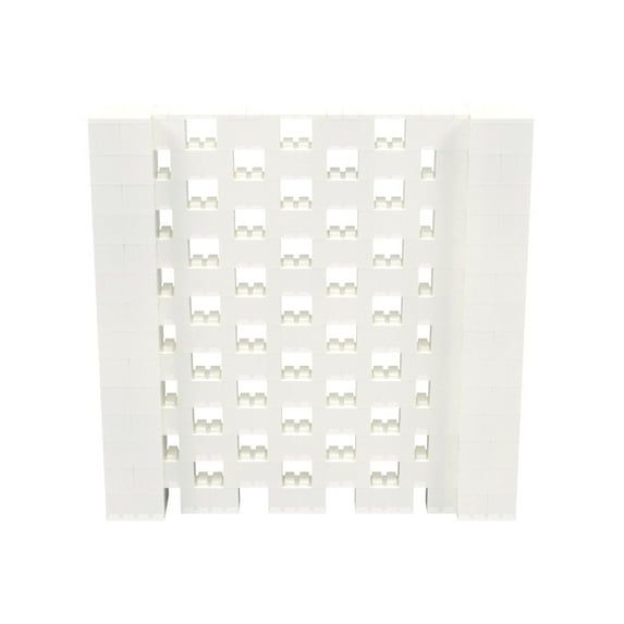 EverBlock 7’ x 7’ Open Stagger Wall Kit | Modular Building Blocks ...