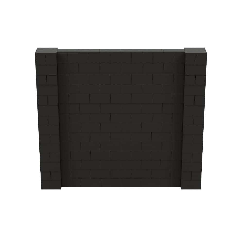 EverBlock 8’ x 7’ Wall Kit | Modular Building Blocks | Wall System for ...