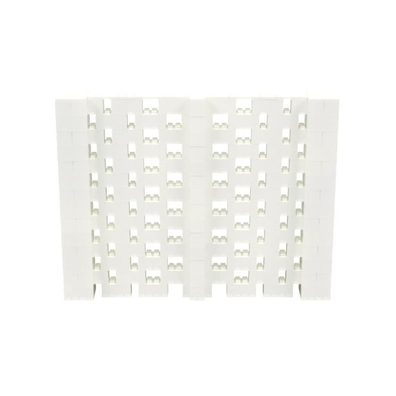 EverBlock 9’ x 7’ Open Stagger Wall Kit | Modular Building Blocks ...