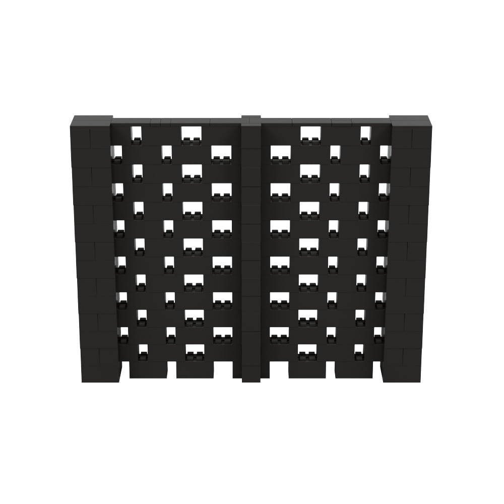 EverBlock 9’ x 7’ Open Stagger Wall Kit | Modular Building Blocks ...