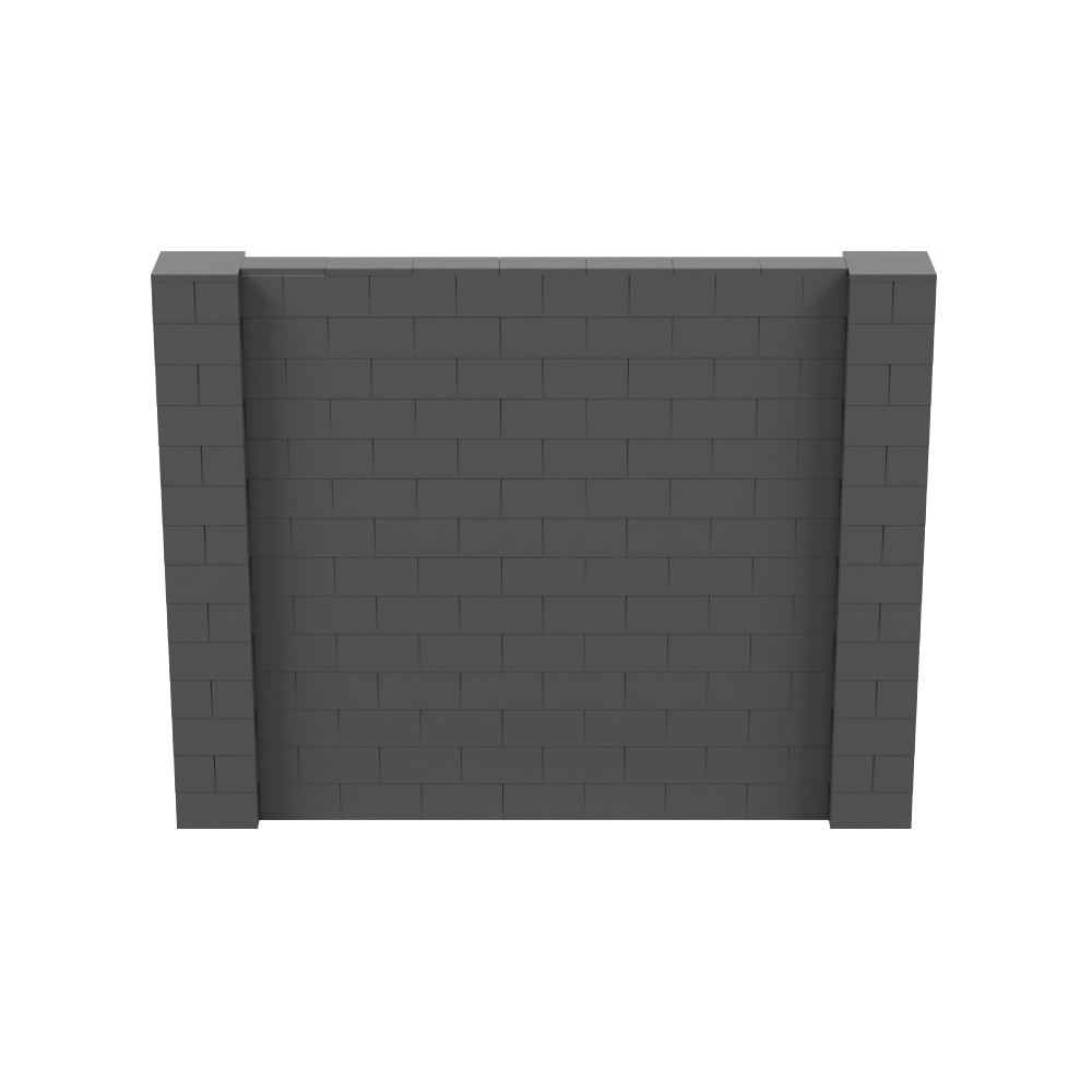 EverBlock 9’ x 7’ Wall Kit | Modular Building Blocks | Wall System for ...