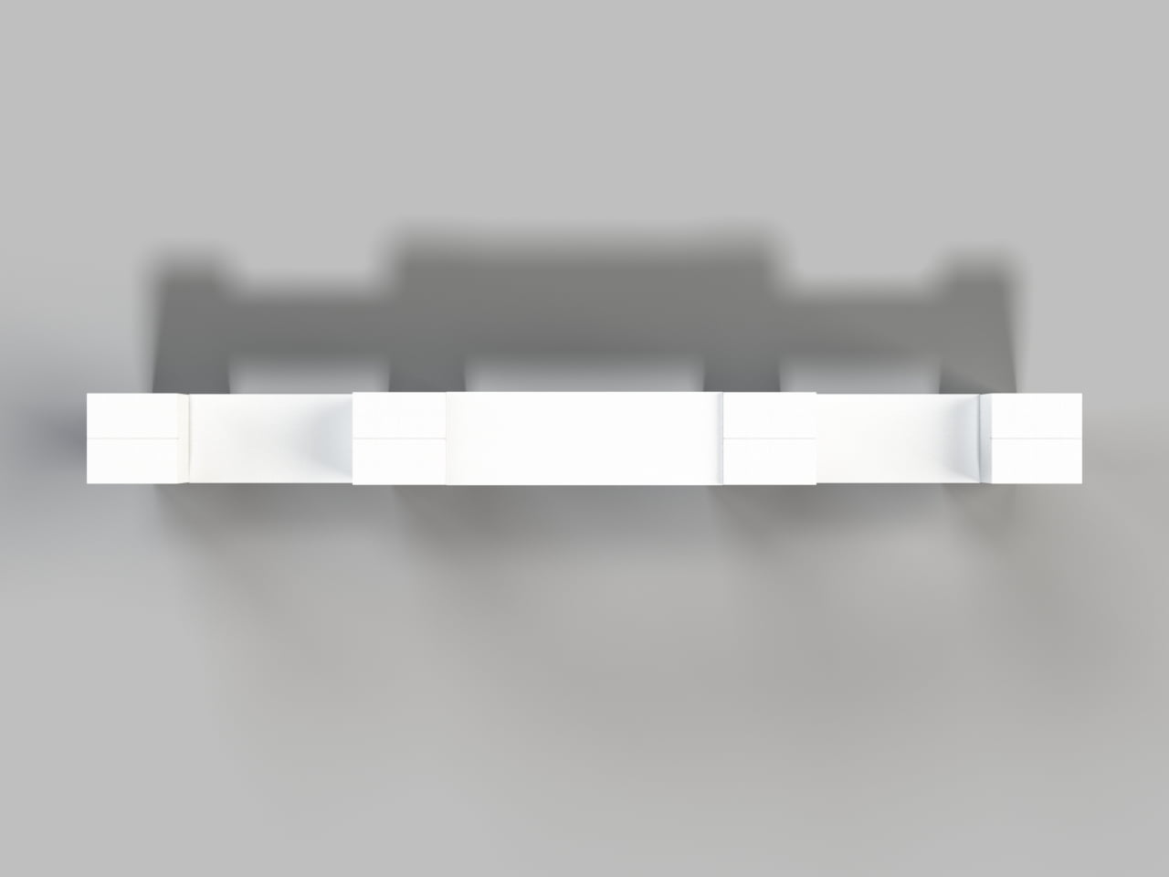 EverBlock Multi-Level Catering Table Kit | 11’ x 1’ x 3.5’ | Risers ...