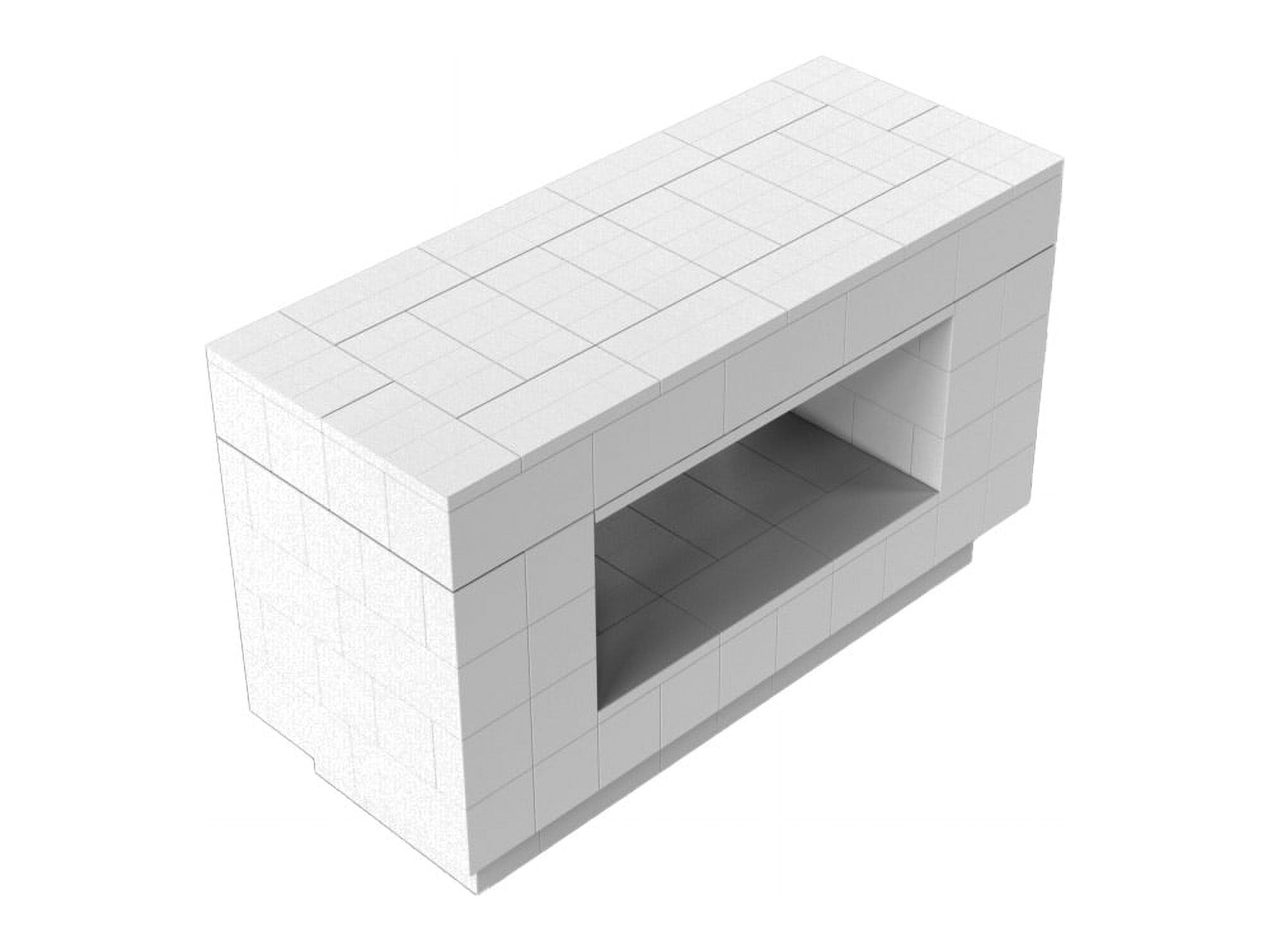 EverBlock Open Table Kit | 24” x 60” x 37” | Coffee, Entryway, or End ...