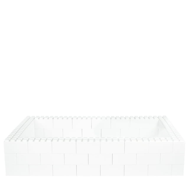 EverBlock Twin Bed Surround Kit | 4’ 6" x 7’ 6” x 1’ 6” | Modular Beds, Frames & Headboards ...