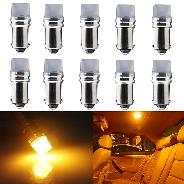 EverBright BA9S 1895 Led Bulb 53 57 H2FSDT4W 64111 BA9 Bayonet LED Interior Exterior Light for ...