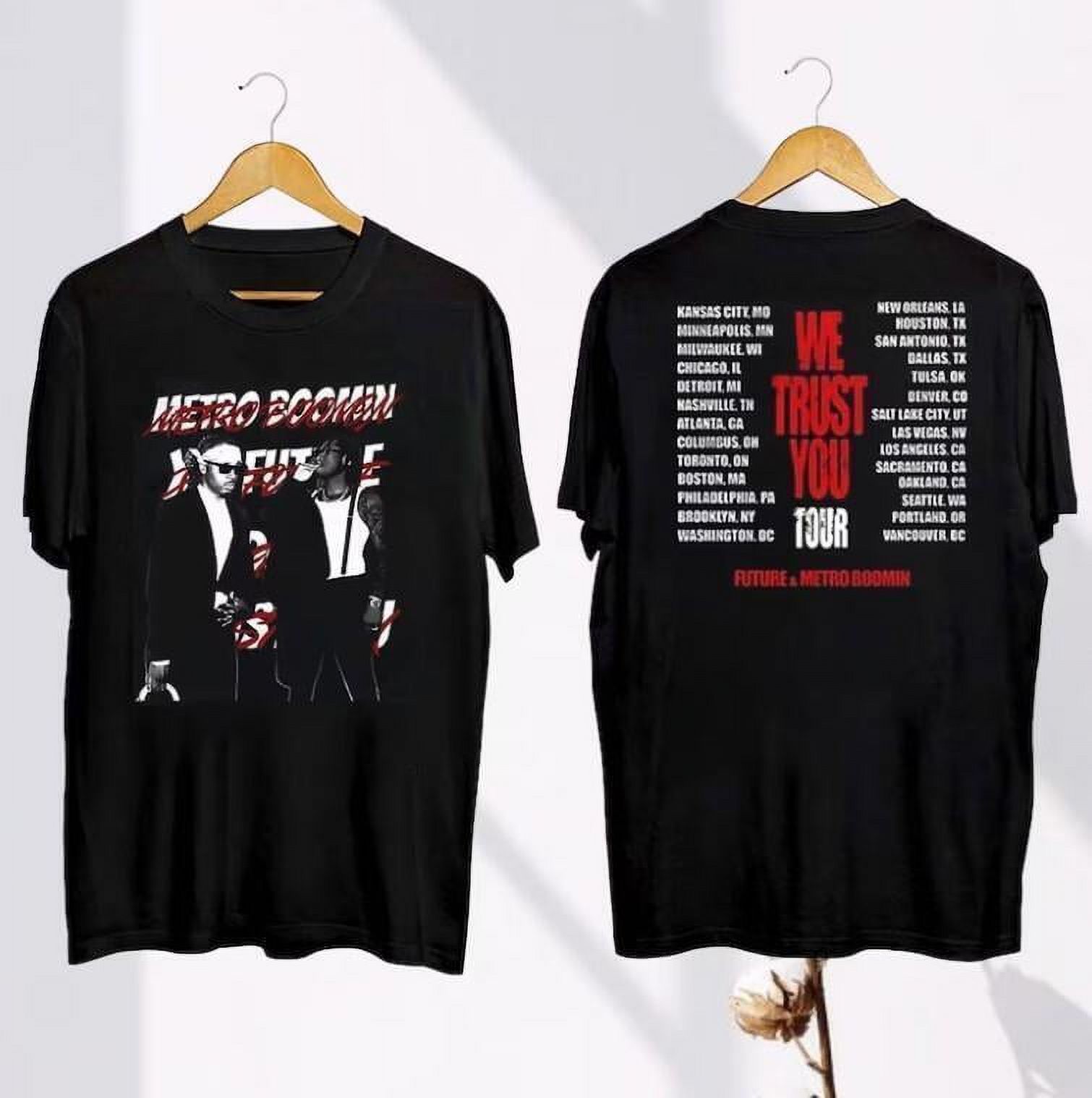 EverFind 2024 Future and Metro Boomin Tour Shirt Future Metro Boomin We ...