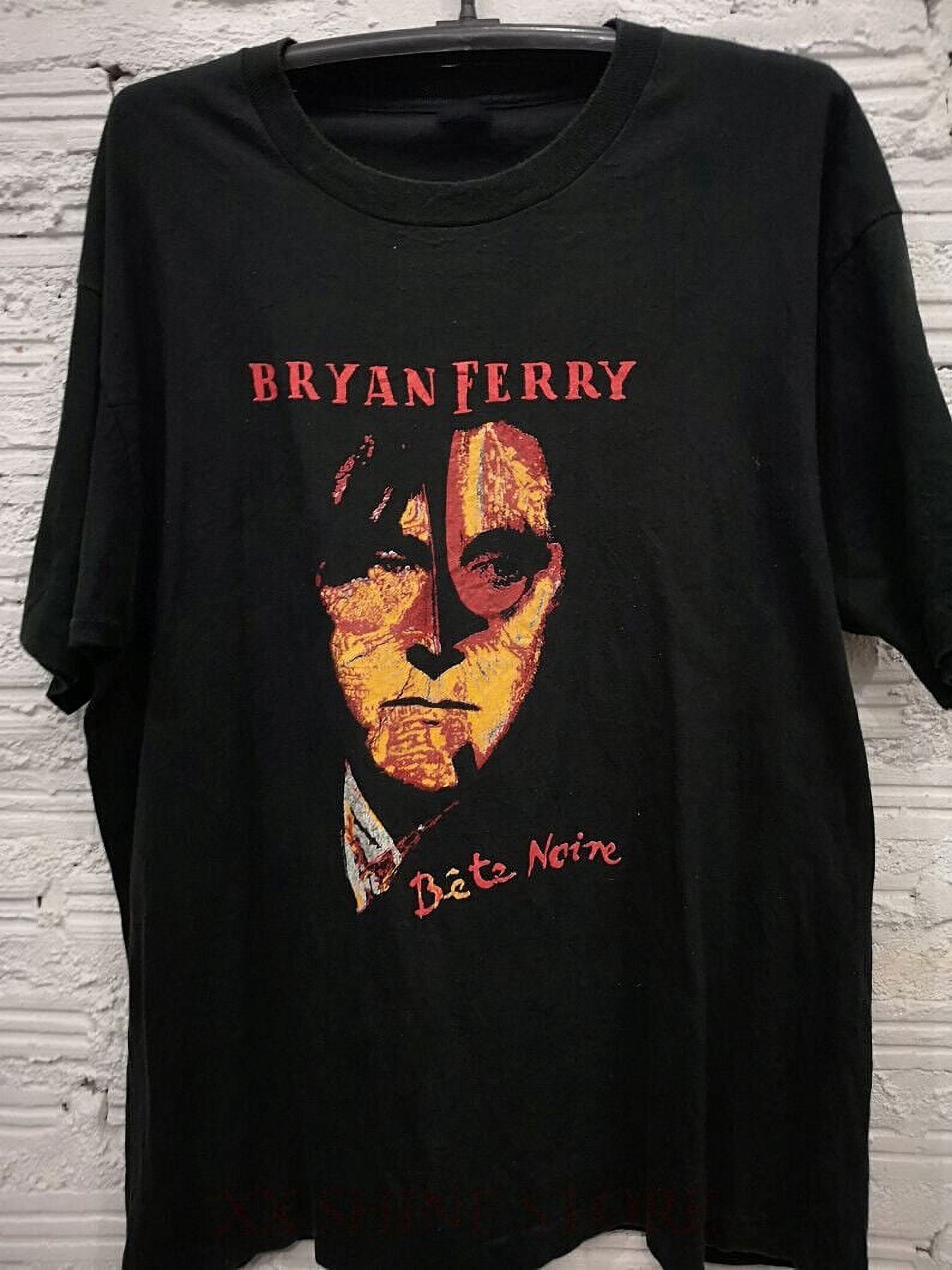 EverFind 80s Bryan Ferry Tee Shirt Short Sleeve Black Uni S-5XL ...