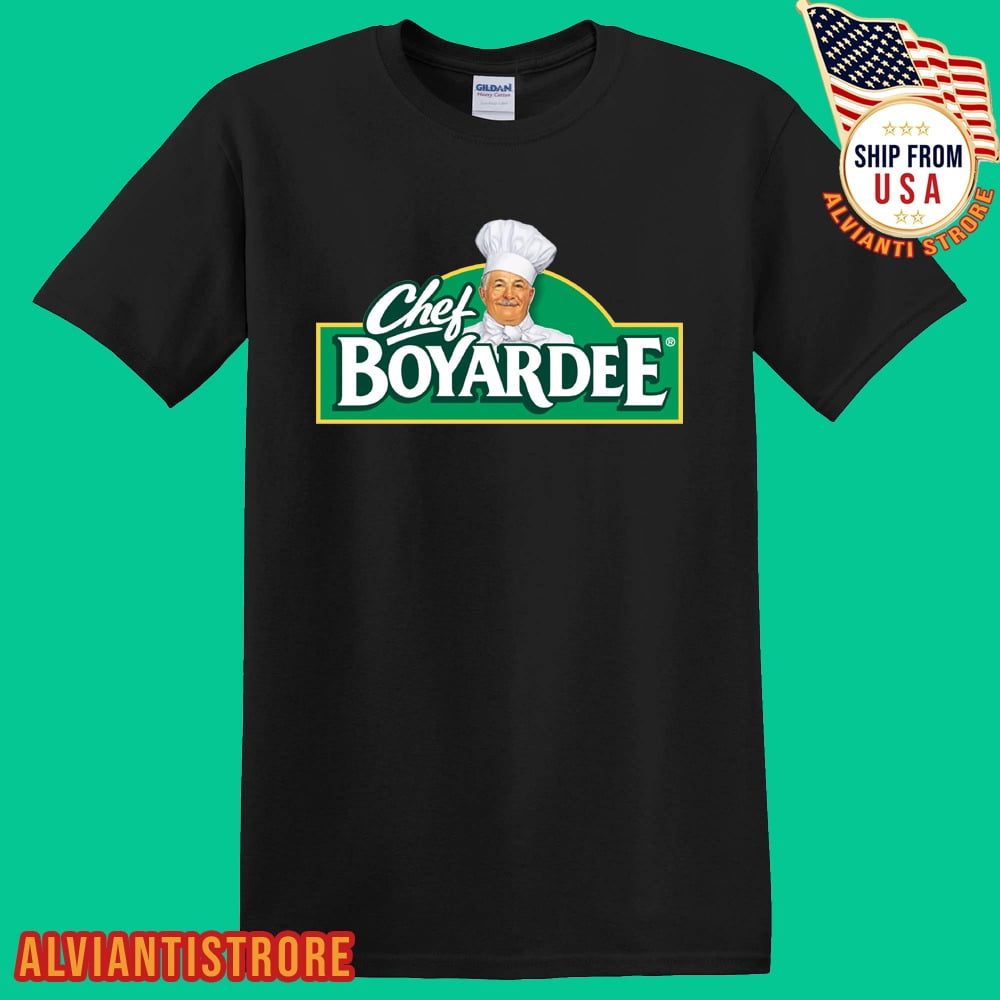EverFind Chef Boyardee Food Men's Black T-Shirt Size S - 5XL Christmas ...