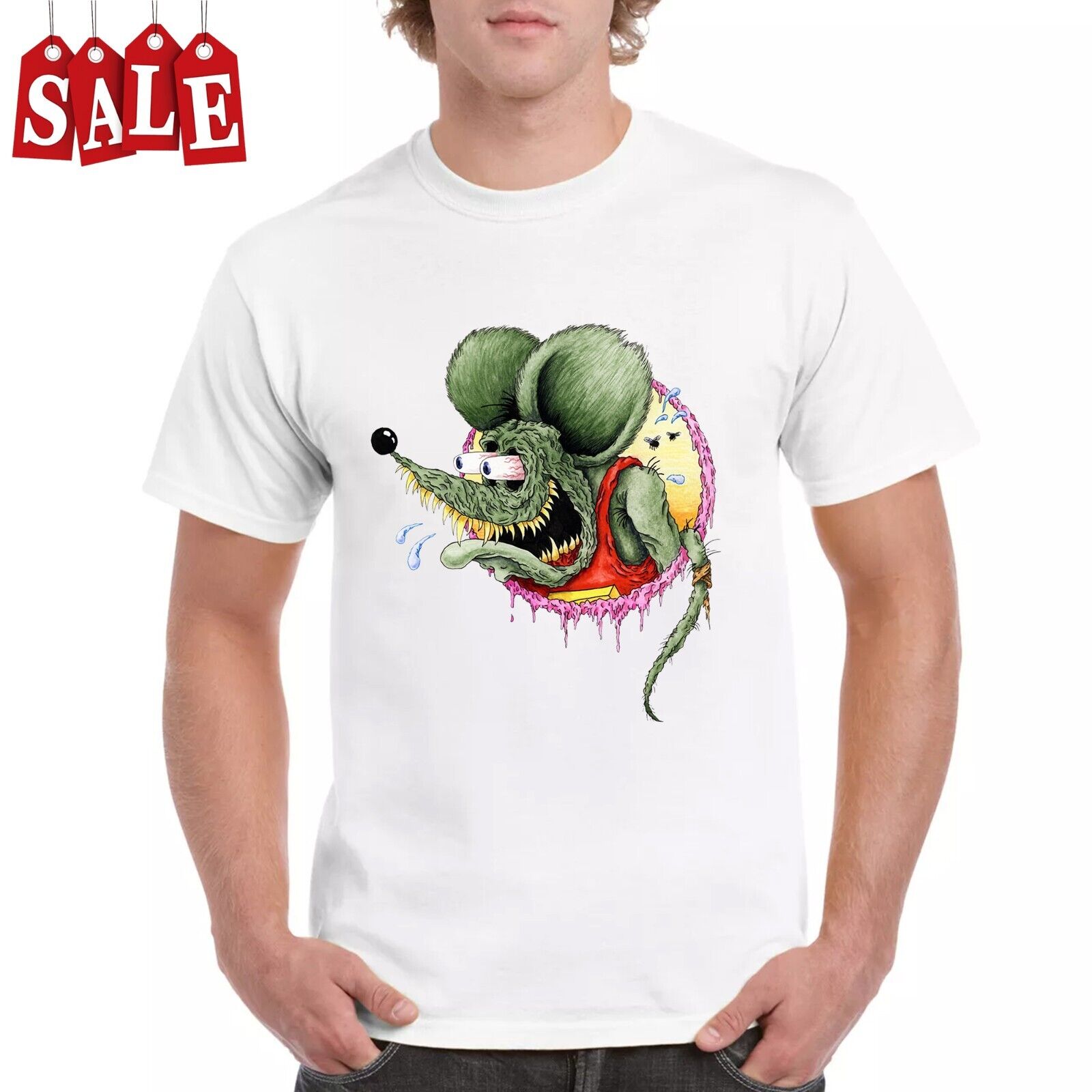 EverFind Classic Ed Roth Rat Fink T Shirt Gift For Fan S-2345XL Uni T-ShirtChristmas Gift Shirt ...