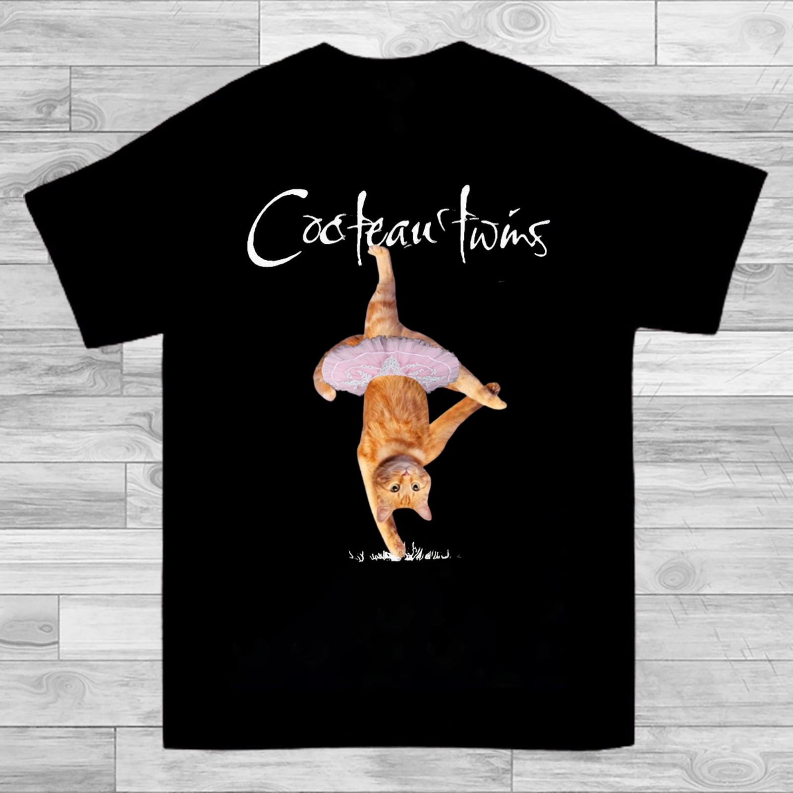 EverFind Cocteau Twins Cat Funny Gift For Fan Black Short Sleeve S ...