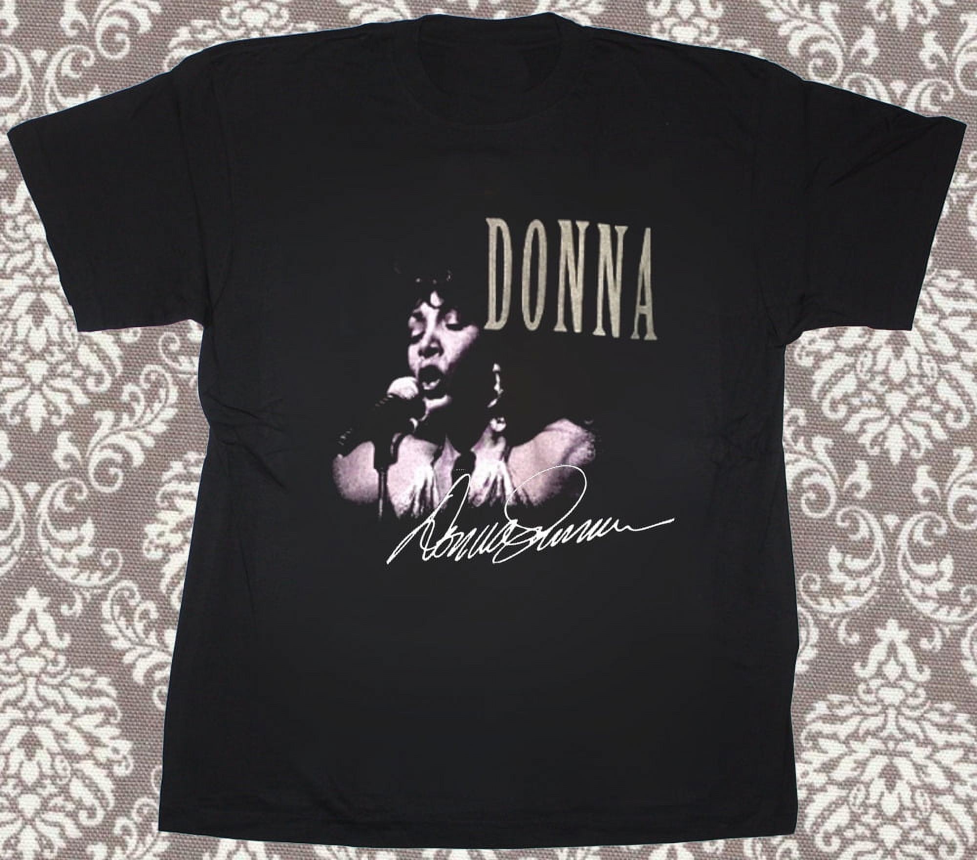 EverFind Donna Summer Singer Signature Uni T-Shirt All size GK1 ...