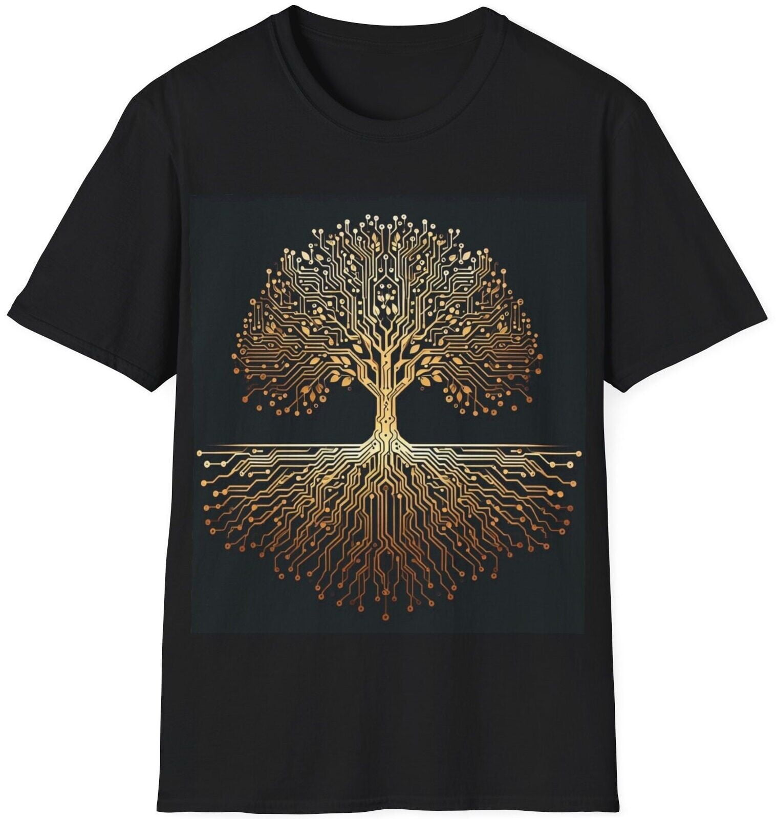 EverFind Electronic Circuit Tree Tshirt Circuit Tree Shirt Circuit ...