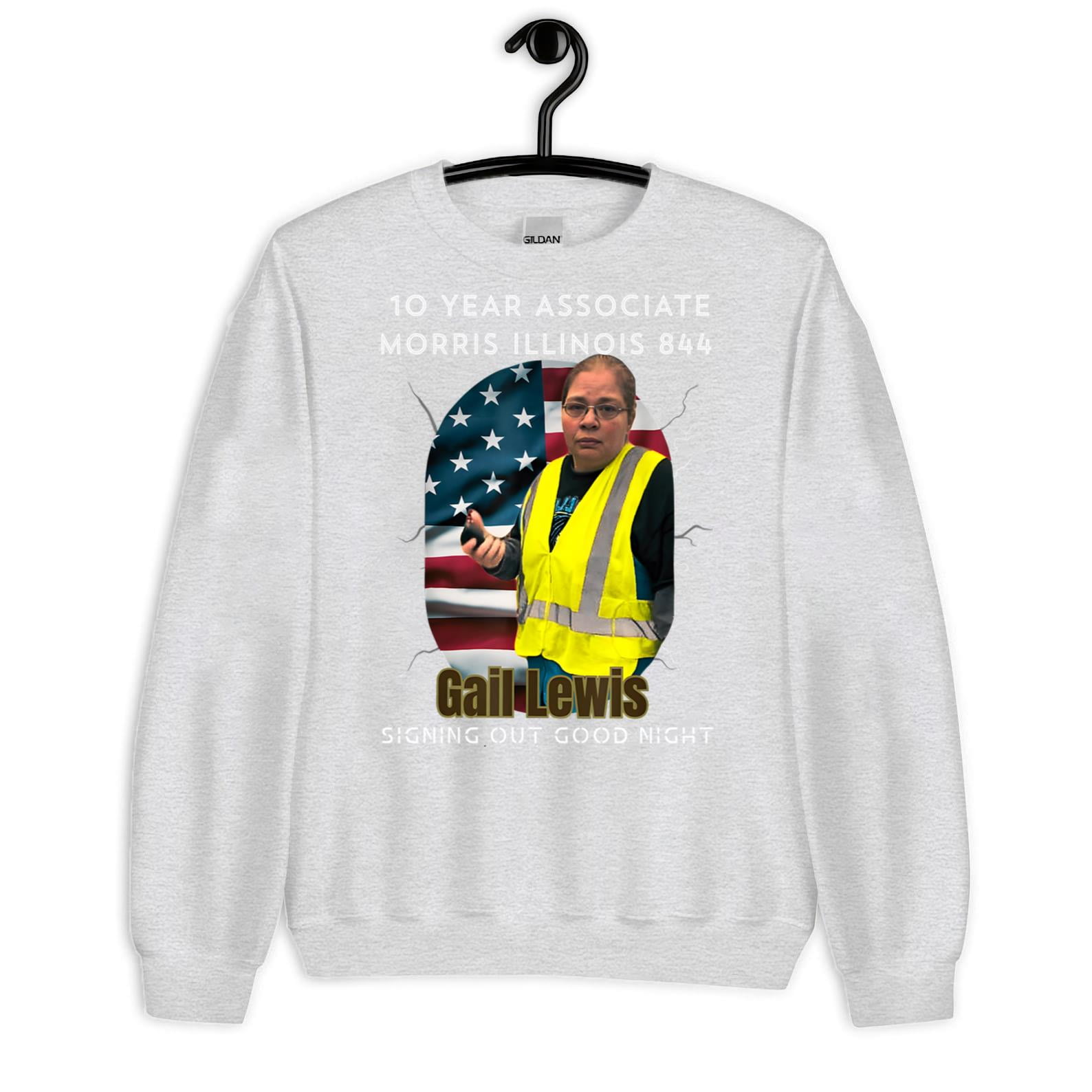 EverFind Gail Lewis Shirt, Gail Lewis We Salute You The End American ...