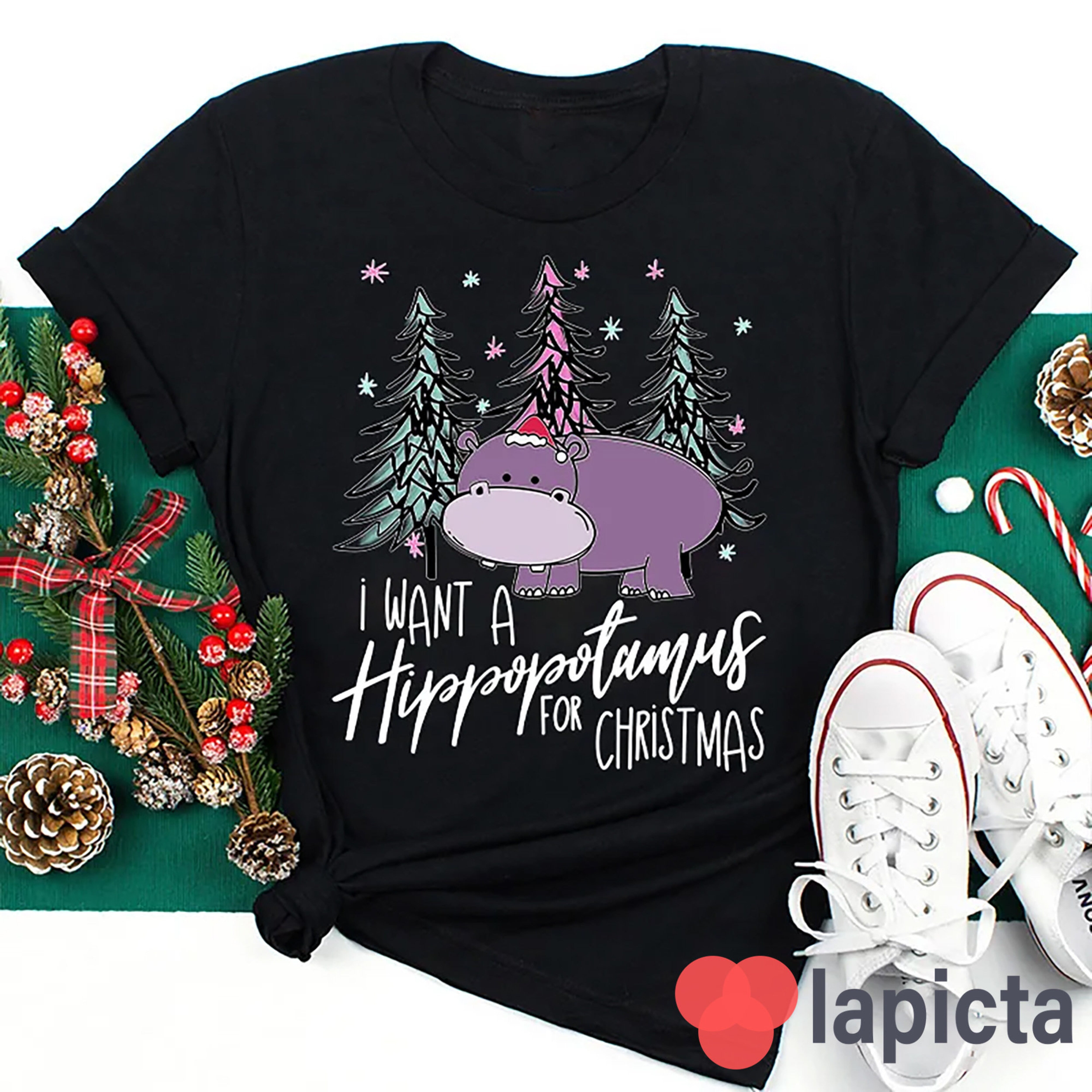 I Want A Hippopotamus For Christmas Shirt
