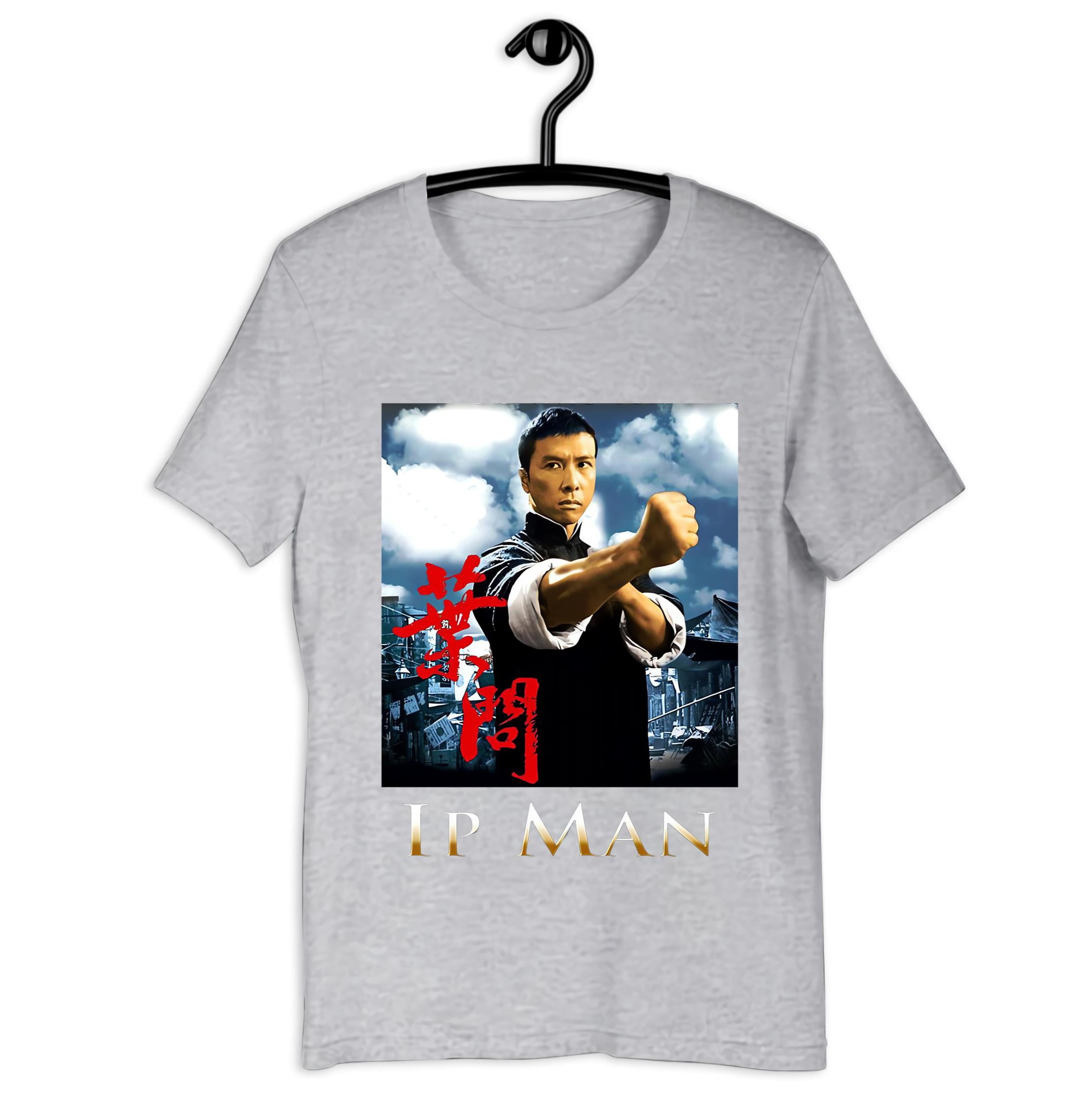 EverFind IP MAN Movie Wing Chun Master Kungfu Men's Black T-shirt Size ...