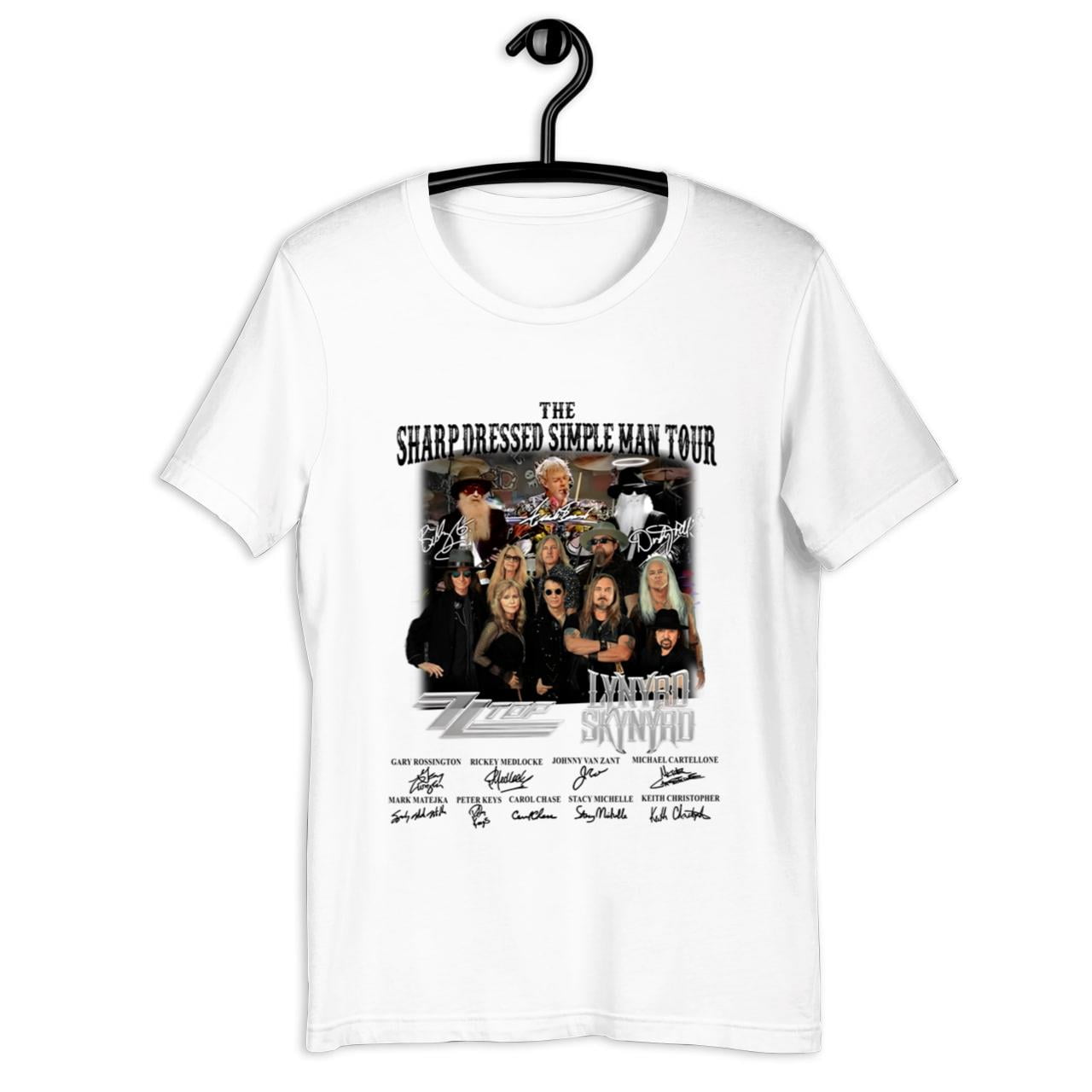 EverFind Lynyrd Skynyrd ZZ Top Tour 2024 Shirt, Sharp Dressed Simple ...