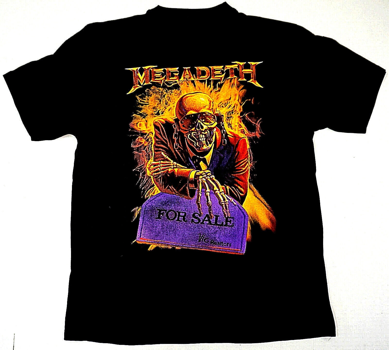 EverFind MEGADETH T-shirt Peace Sells Heavy Metal Tee Adult Men Black ...