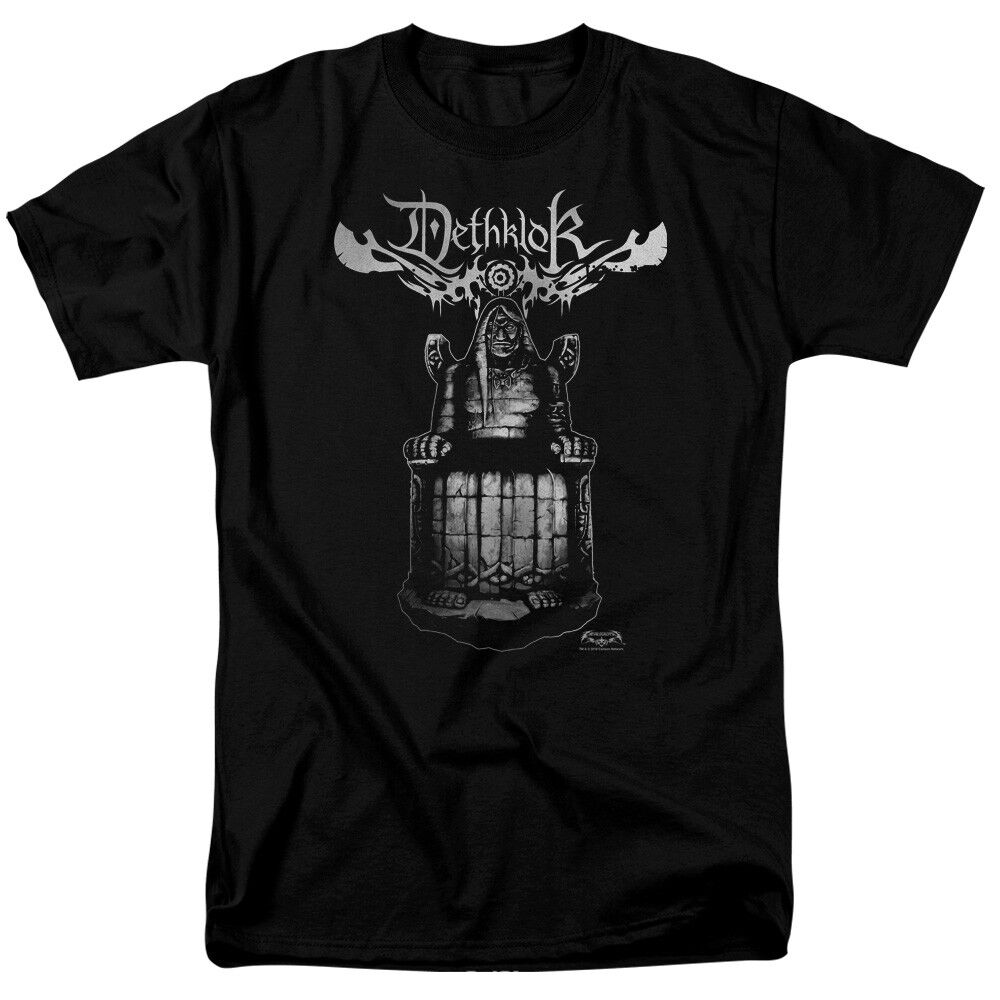 EverFind Metalocalypse Dethklok Statue Licensed Adult T-Shirt Christmas ...